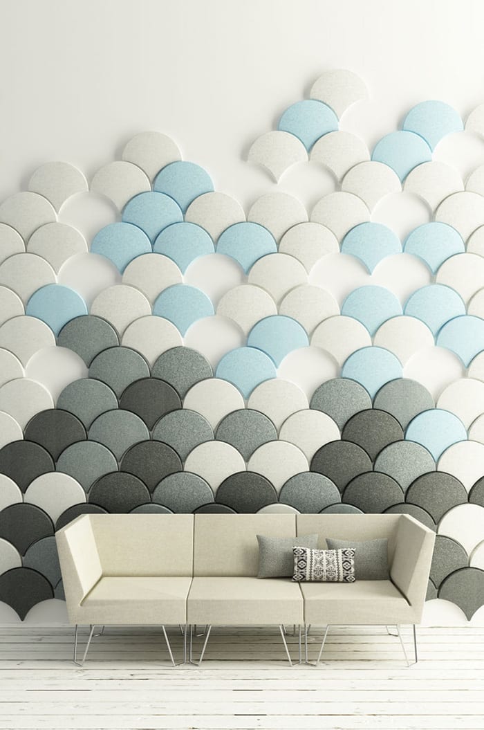 Los paneles acústicos decorativos más originales